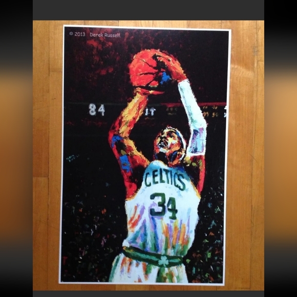 Art | Paul Pierce 34 Boston Celtics Basketball Buzzer Beater Collage ...